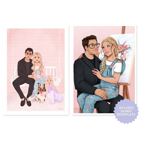 Character Art Print Bundle If You Give A Single Dad A Nanny Ann Einerson