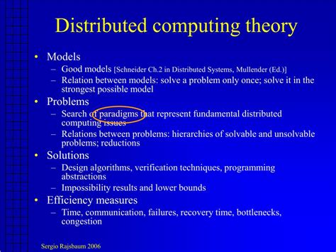 Ppt Lecture 2 Introduction To Principles Of Distributed Computing