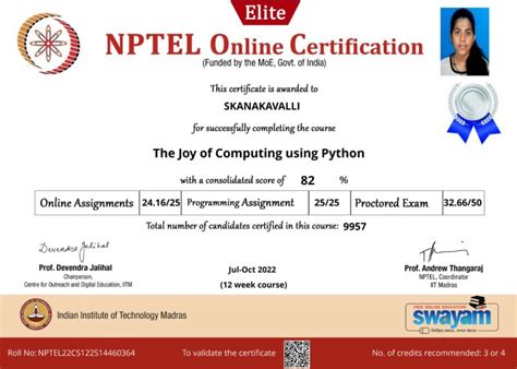 kanakavalli srinivasan on linkedin nptel joyofcomputing