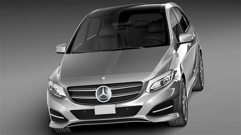 Mercedes Benz B Class 2015 3d Model By Squir