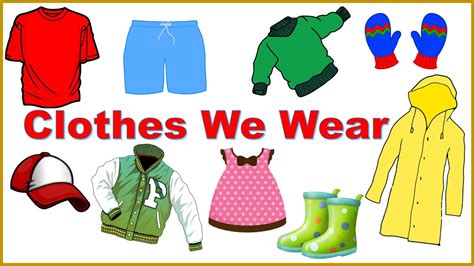 Seasons And Clothes Clothes We Wear Different Clothes Our Clothes Clothes We Wear Class 1