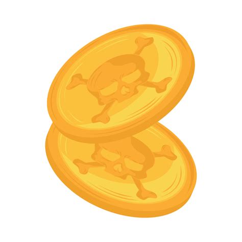 Pirate Gold Coin