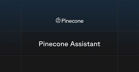 Pinecone Assistant Pinecone