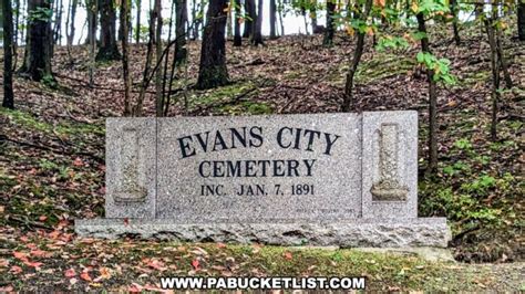 Exploring The Evans City Cemetery In Butler County Pa Bucket List