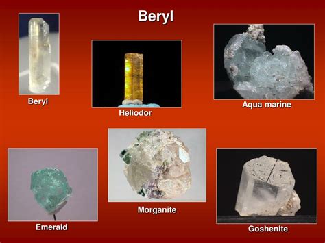 Ppt Beryl Powerpoint Presentation Free Download Id1764386