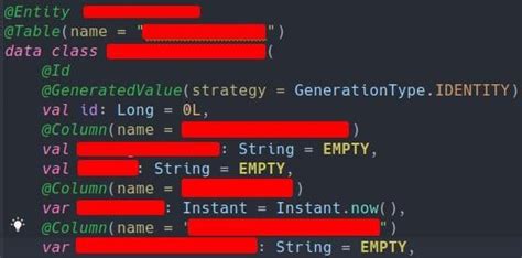 I Want To Allow A Blank Space After Each Property In Class Header How