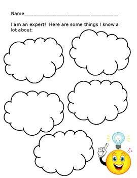 Brainstorming Template By Mandi Olson Teachers Pay Teachers