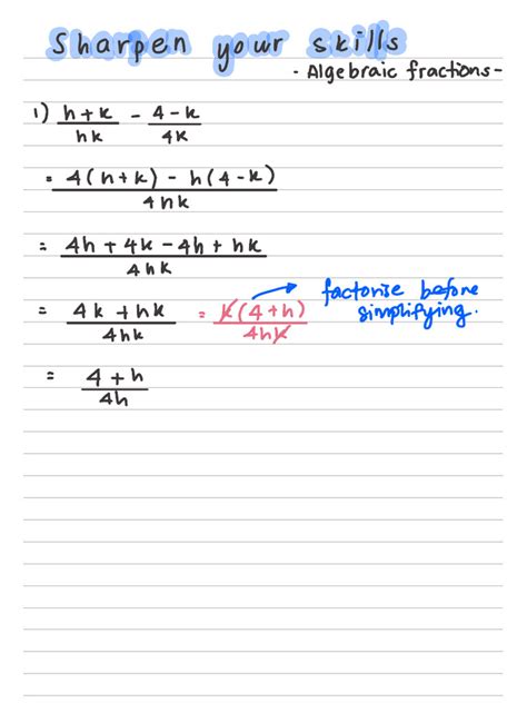 Form 2 Algebra Pdf