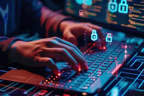 Premium Photo Security Expert Specializing In Network Data Protection At Fight Against