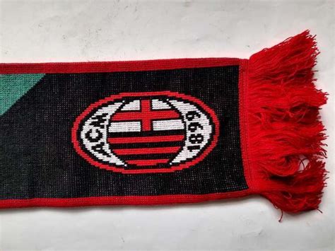 Ac Milan Scarf Official Product Adidas Scarves Clubs