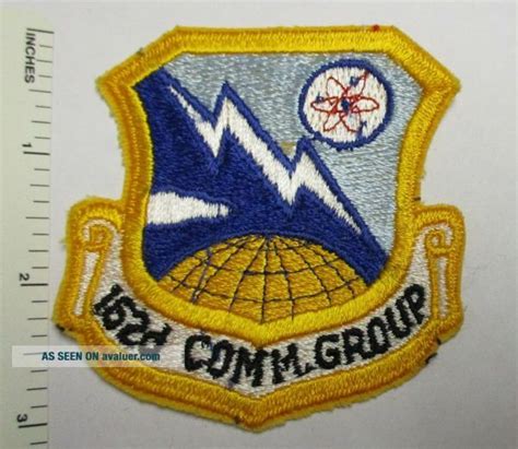 162nd Communications Group Us Air Force Patch Vintage Usaf 28192120