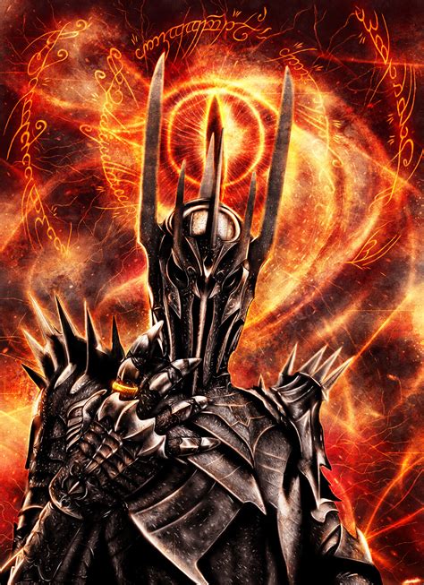 Artstation Sauron Ben Juniu Sauron Lotr Lord Sauron L