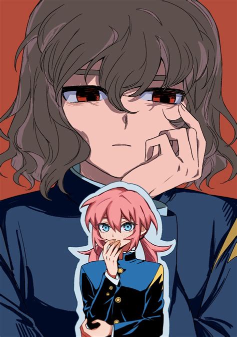 Kirino Ranmaru And Shindou Takuto Inazuma Eleven And 1 More Drawn By