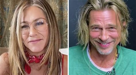 رد و بدل شدن دیالوگ های عاشقانه میان برد پیت و جنیفر آنیستون در همکاری