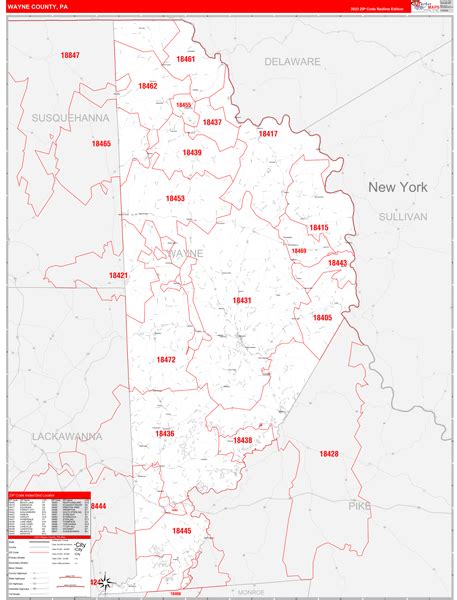 Wayne County Zip Code Map Zip Code Map Mobile Coverage And Cell Phone