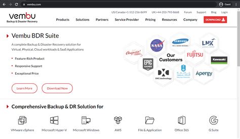 Vmware Backup Software Tools Top 20 Vmware Backup Solutions
