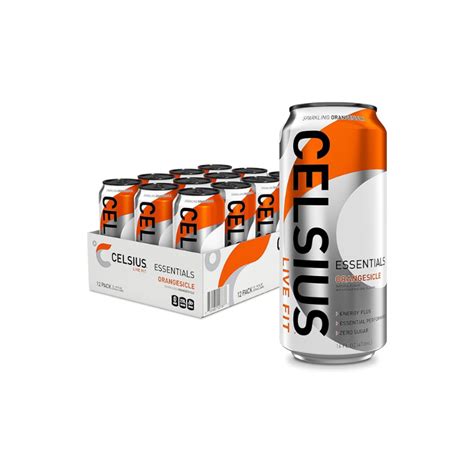 Celsius Energy Drink Essentials Orangesicle