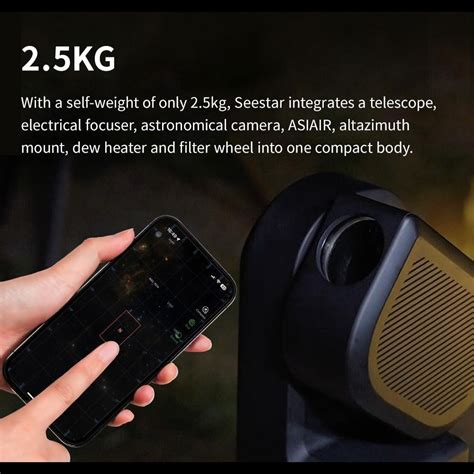 Zwo Seestar S50 Smart Telescope All In One Portable Astronomy