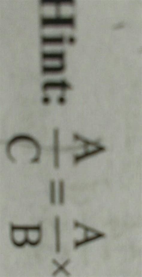 If 3A = 5B and 4B = 6C; find A: C. - Brainly.in