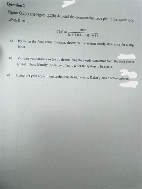 Solved Figure Q 2 A And Figure Q 2 B Depicted The Chegg Com