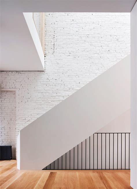 Landa Transforms Brooklyn Row House With Switchback Staircase