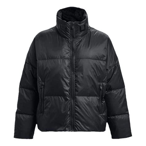 (WMNS) Under Armour ColdGear Infrared Down Puffer Jacket 'Black' 13788 ...