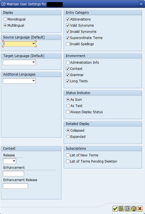 Translation Of Sap Terminology Using Transaction S Sap Community