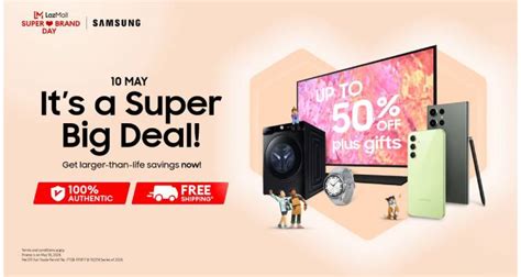 samsung supercharges savings with massive deals on lazmall super brand