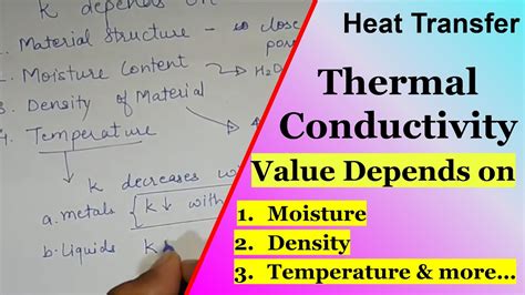 What Thermal Conductivity Means At Victor Lopez Blog