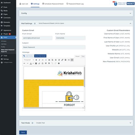 Mass Users Password Reset Pro Wordpress Plugin Guide
