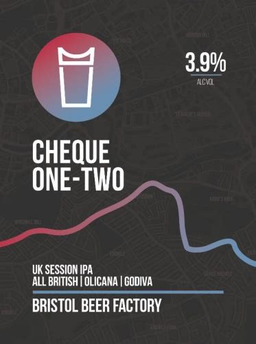 Pivovar Great Beer Online Bristol Beer Factory Cheque One Two Cask