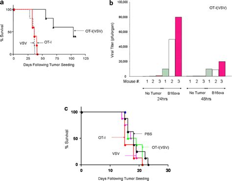 Ot I Loaded With Vesicular Stomatitis Virus Vsv 51 Treats Metastatic