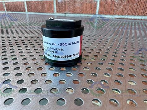 Used Optek Danulat 1446 0035 0102 03 Calibration Filter Uv B Andg