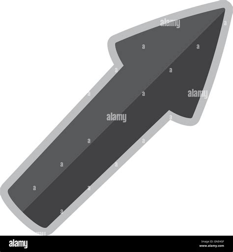 Grey Arrow Icon Stock Vector Image And Art Alamy