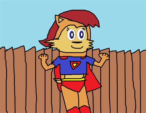 Super Squirrel Posing In The Backyard By Jeremycrimson