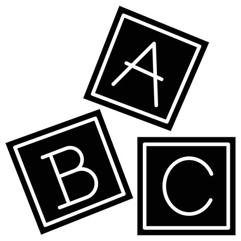 Abc Block Which Can Easily Modify Or Edit 11680258 Vector Art At Vecteezy