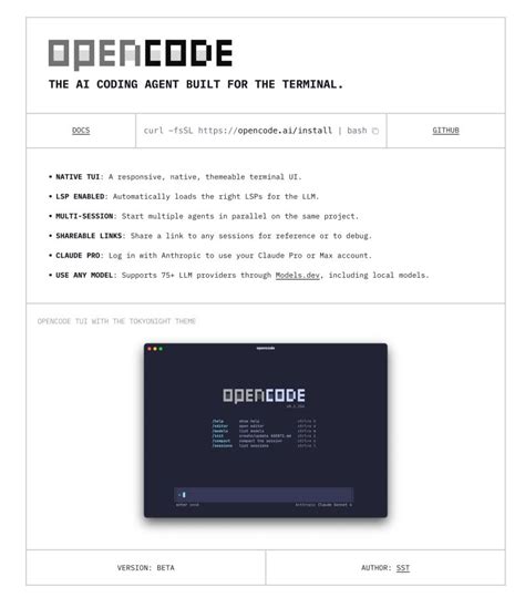 Why Opencode Is Gaining 139k Github Stars Sangam Pandey Posted On