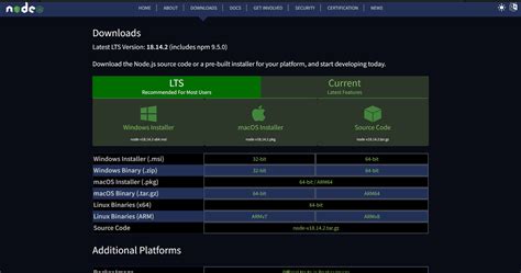 آموزش نصب node js در ویندوز آکادمی تاتژن مرجع آموزش های رایگان برنامه