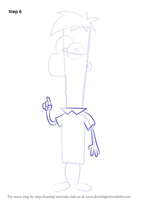 Learn How To Draw Ferb Fletcher From Phineas And Ferb Phineas And Ferb