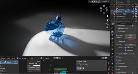 help with caustics not working lighting and rendering blender