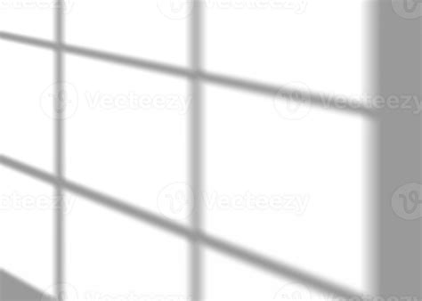 Shadow From Window Overlay Effect Realistic Gray Shadow On