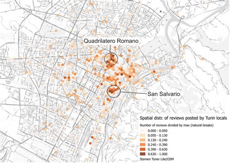 Maps Displaying The Popular Areas For Each Social Group Spatial