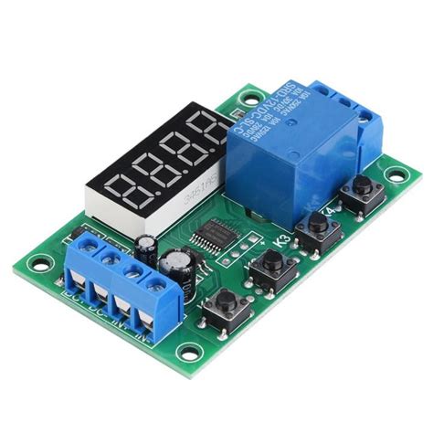 DC V A YYC S Adjustable LED Delay Relay Module Timer Control Switch Board Lazada
