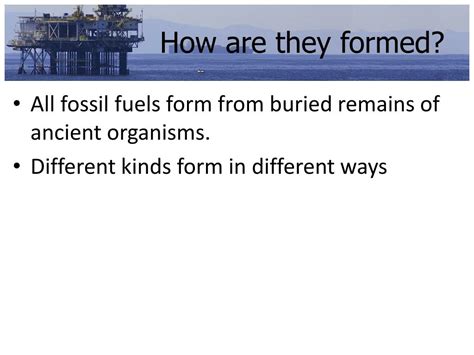 PPT Fossil Fuels PowerPoint Presentation Free Download ID