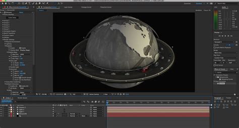 Earth And Globes Pack For AE Element D The Pixel Lab