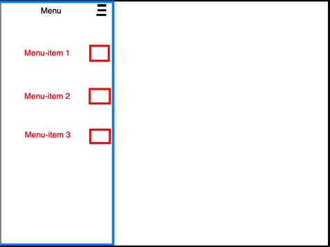 minimized ion menu to the side instead of completely hide it when