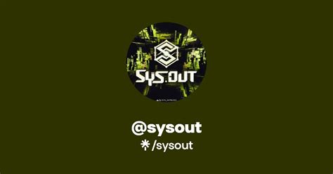 Sysout Listen On YouTube Spotify Linktree