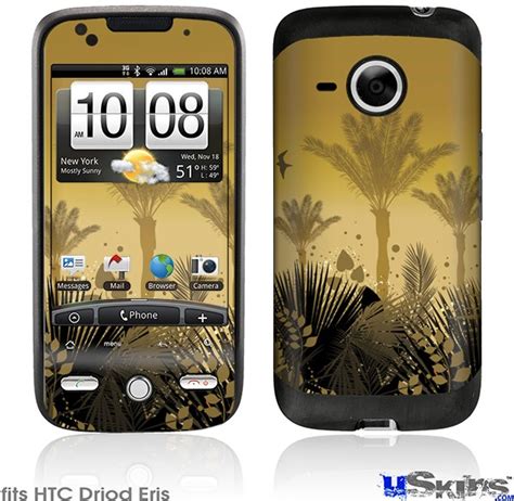 Htc Driod Eris Summer Palm Trees Uskins