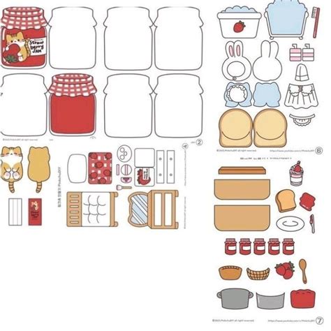 домик джем в 2023 г Бумажные куклы Винтажные бумажные куклы Бумажные поделки