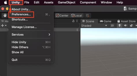 Unityを日本語化する（mac） 自由帳